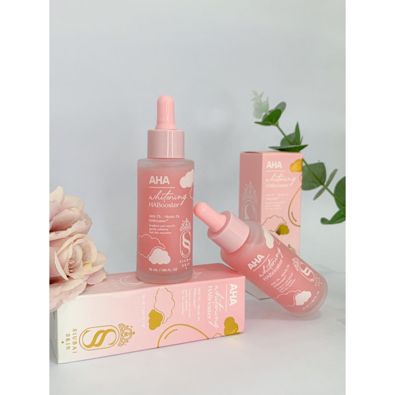 Jual AHA BOOSTER WHITENING 7% AHA SIUBAI SKIN BPOM | Shopee Indonesia