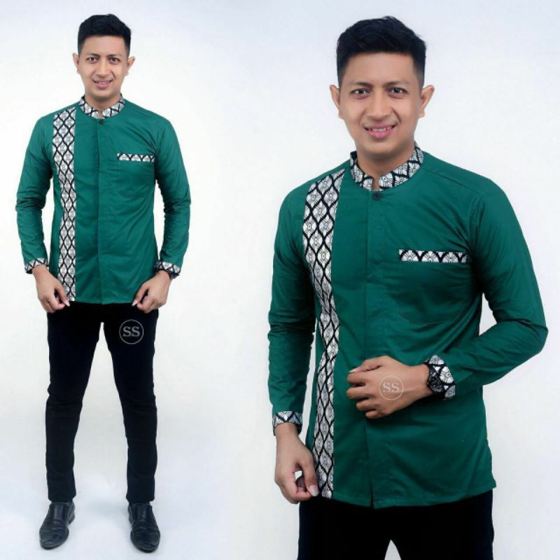 Jual BAJU KOKO MODERN/BATIK LOKOJOYO | Shopee Indonesia
