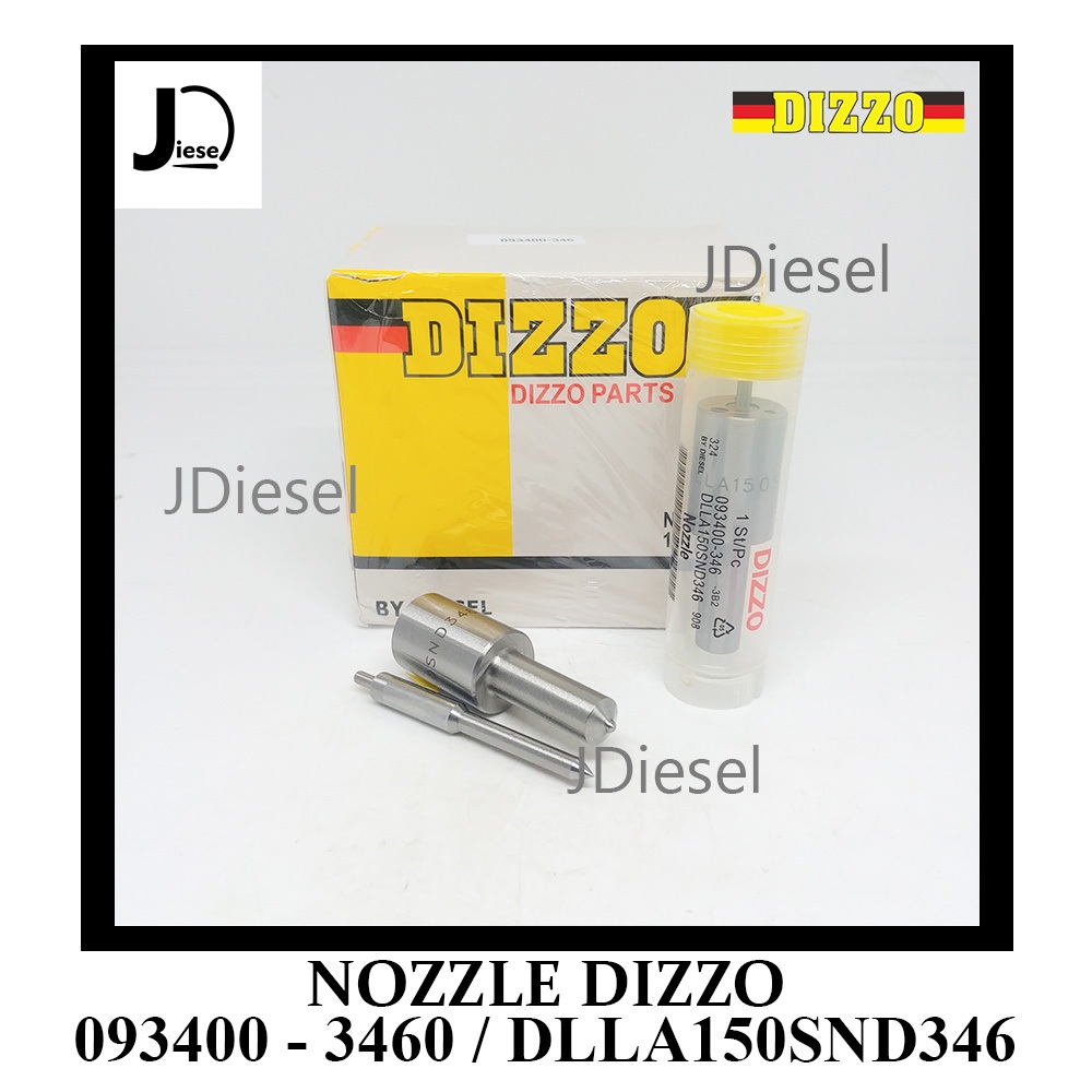 Jual ( NEW ) Dizzo Nozzle Pump Toyota Dutro Dyna 130HT DLLA150SND346 / 093400 - 3460 | Shopee ...