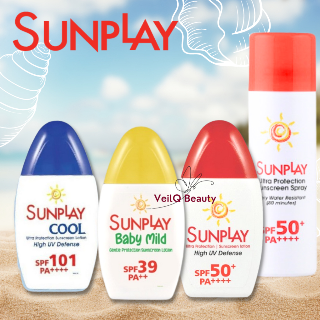 Jual SUNPLAY Ultra Protection Sunscreen Sunblock Lotion Spray SPF 50 ...