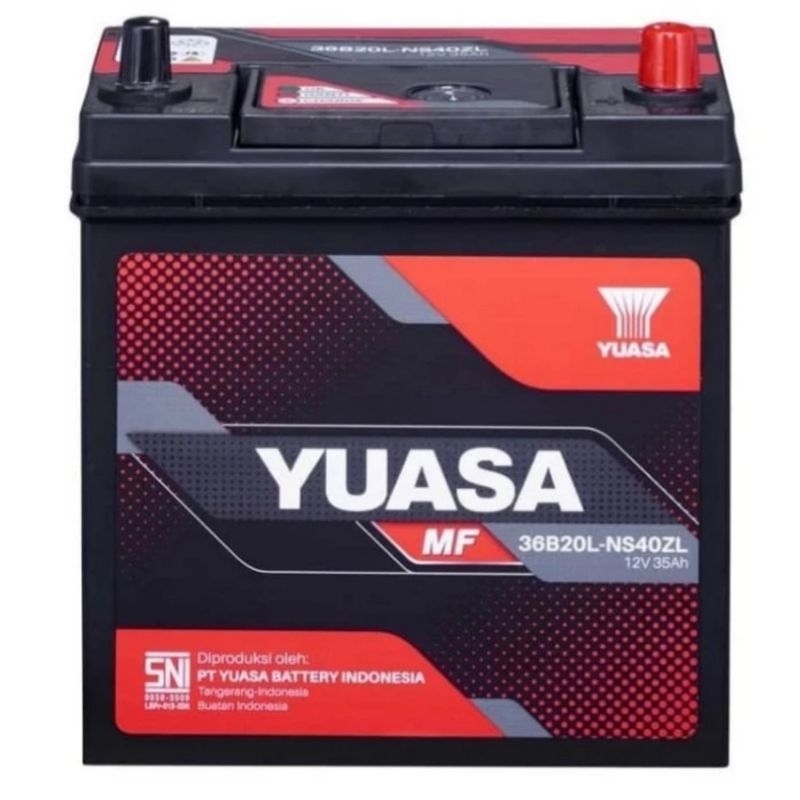 Jual aki kering accu yuasa NS40ZL MF jazz brio mobilio agya ayla sigra calya xpander ertiga ...