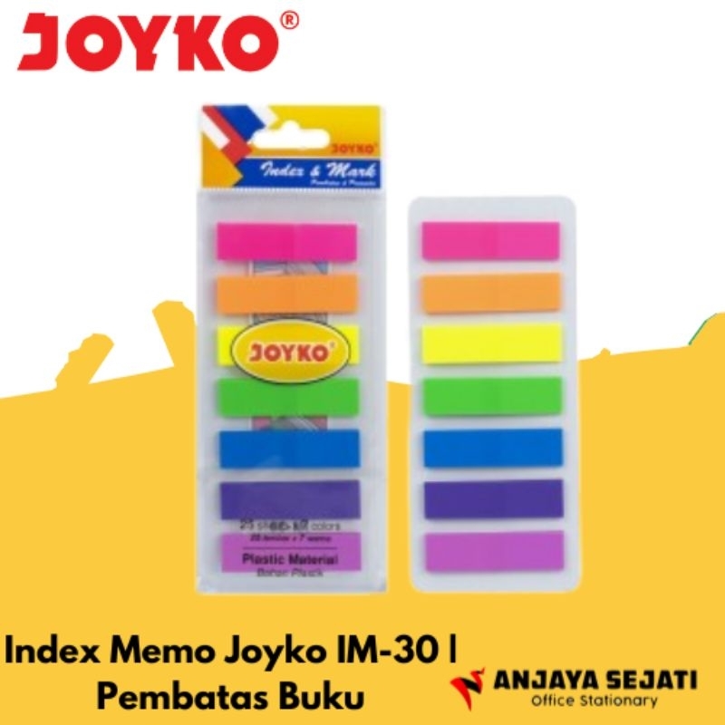 Jual Index Memo Joyko IM-30 | Pembatas buku | Perbox (isi 30pcs ...