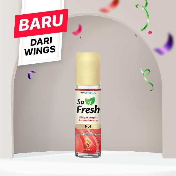Jual So Fresh Minyak Angin Aromatherapy Hot 10 ml | Shopee Indonesia