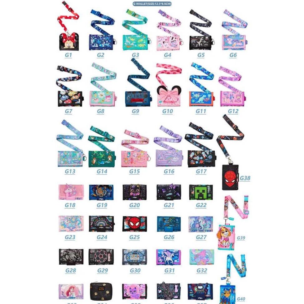 Jual Dompet Anak Sekolah Smiggle Walley Lanyard esh | Shopee Indonesia