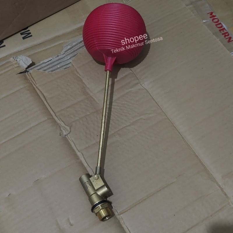 Jual Pelampung Kuningan 1/2" Floating Valve 1/2 Inch Pelampung Bola ...