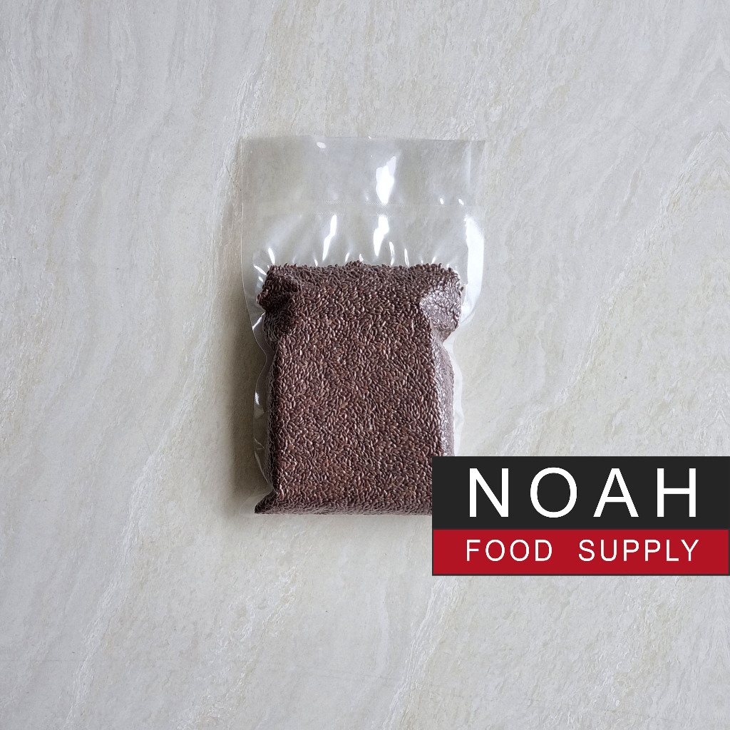 Jual Roasted Brown Flax Seed 500 Gram Biji Rami Panggang 500g Roasted ...