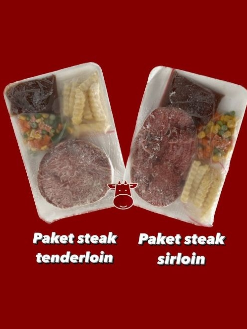 Jual Paket Steak Tenderloin atau Sirloin | praktis dan komplit | Shopee ...