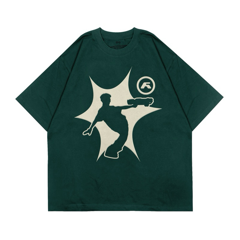 Jual Holephoria - Kaos Oversized Distance From Bulsh*t Green | Shopee ...