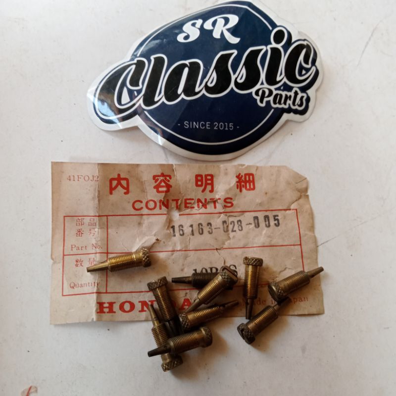 Jual sekrup penghenti gas throttle Honda s90 1965 16163-028-005 ...