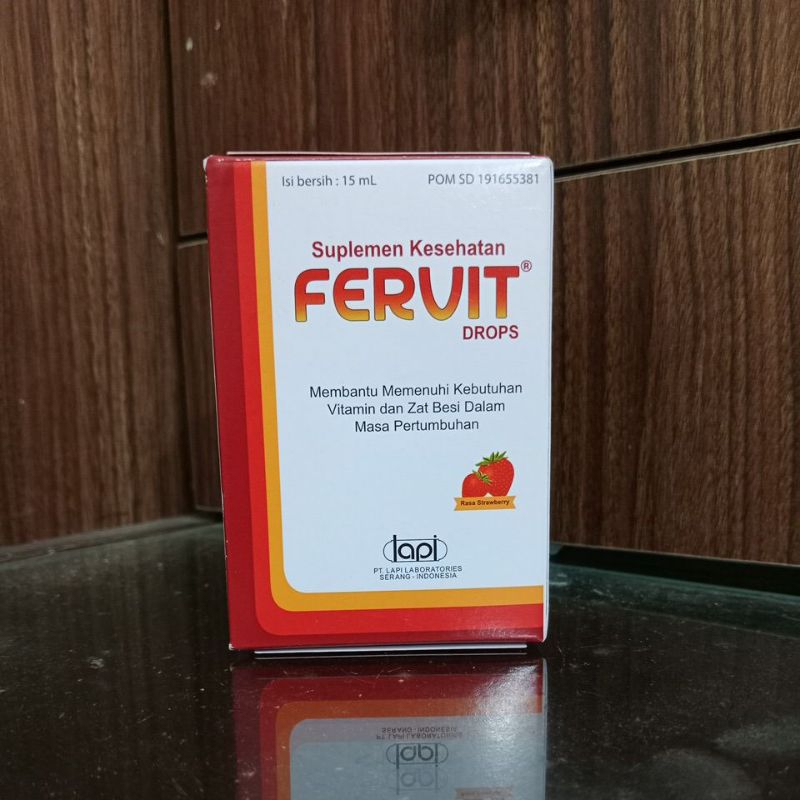 Jual Fervit Drops 15ml - Suplemen zat besi | Shopee Indonesia Jual Fervit Drops 15ml - Suplemen zat besi | Shopee Indonesia