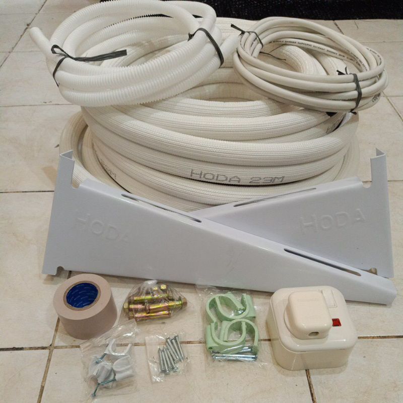 Jual paket pipa hoda 3 meter+colokan AC untuk AC 1/2 pk - 1 pk | Shopee ...