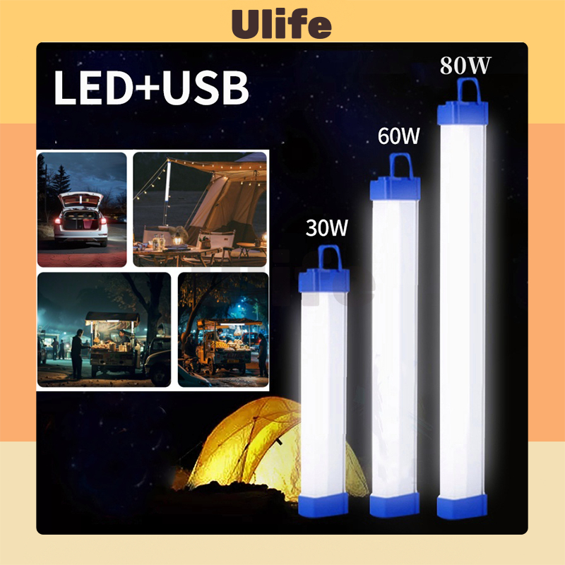 Jual Lampu Neon Led Panjang Usb Bolam Let Portable Emergency Lamp Darurat Mati Lampu Lid Terang ...