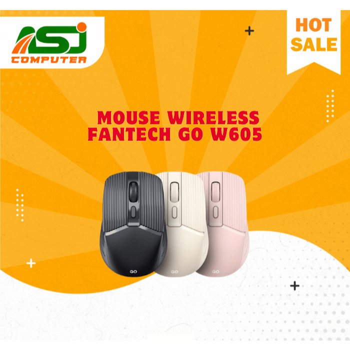 Jual Fantech W605 W606 W607 W608 Mouse Wireless Murah | Shopee Indonesia