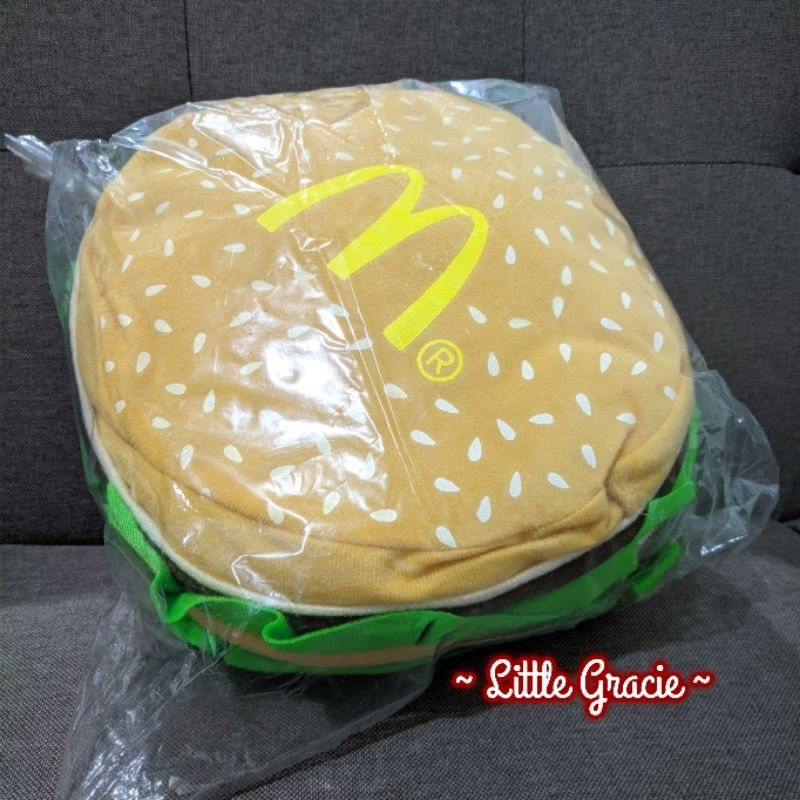 Jual Original McDonald's McD Merchandise : Bantal Boneka Burger Big Mac ...