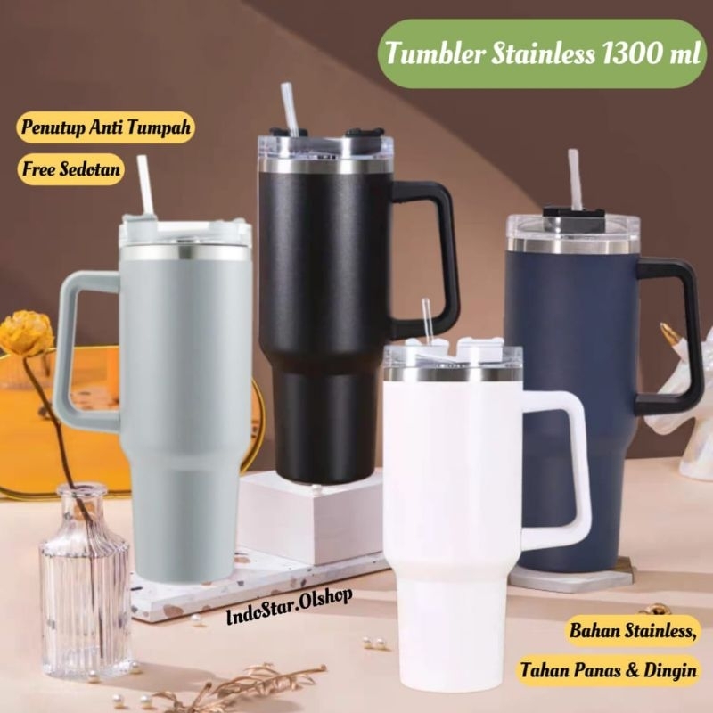 Jual Tumbler Viral Stainless Aesthetic Vacuum Flask Tahan Dingin ...