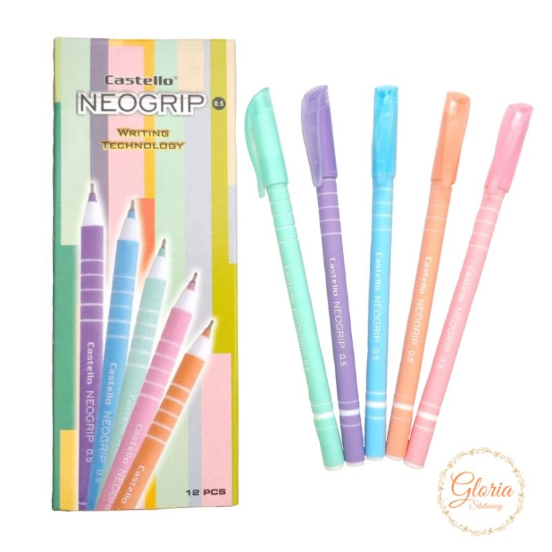 Jual Castello Neogrip Pulpen / Bolpen Castello Neogrip/ Standard ...
