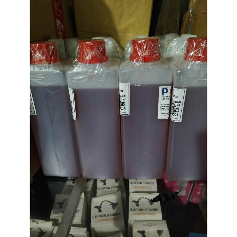Jual Resin Merah 1 Kg. Plus Katalis 30Gram. Resin Kapal | Shopee Indonesia