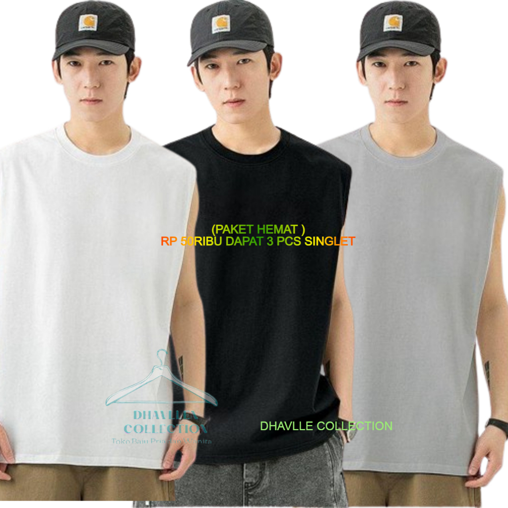 Jual PAKET HEMAT Baju Singlet Pria Dewasa Paketan 3 pcs 50ribu Singlet ... Jual PAKET HEMAT Baju Singlet Pria Dewasa Paketan 3 pcs 50ribu Singlet ...
