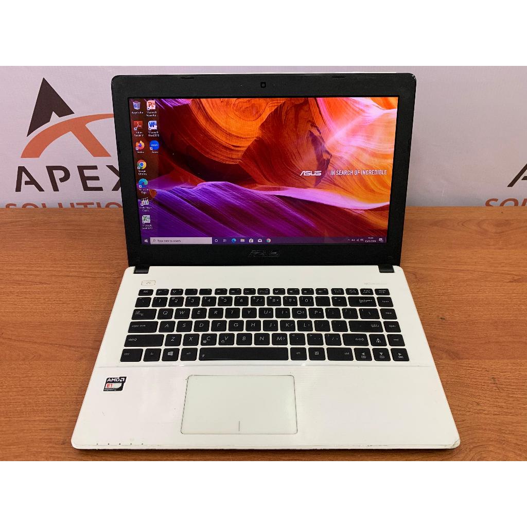 Jual Laptop Asus X452E Amd Ram 4GB Hdd 500GB 14inch Putih | Shopee ...
