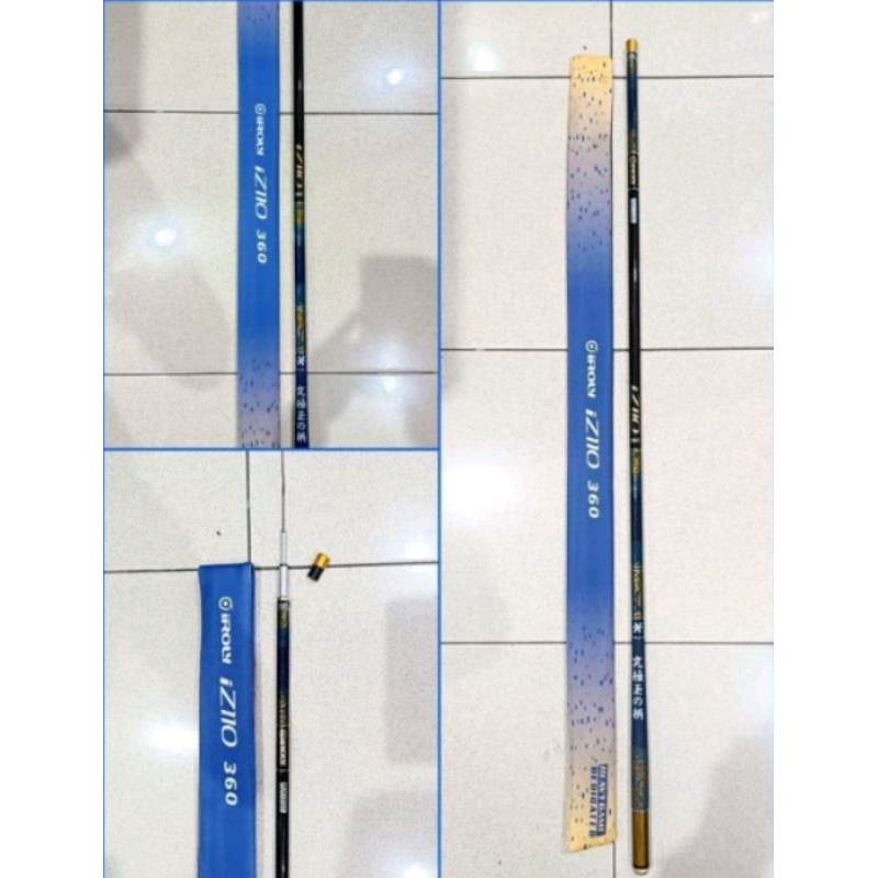 Jual JORAN TEGEK PANCING KAKUUUU CARBON IROLY IZ110 450CM | Shopee ...