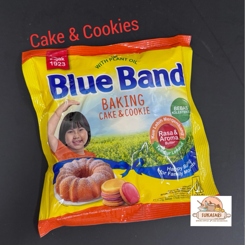 Jual Blue Band Cake & Cookie 200gr Sachet C&C Cake&cookies | Shopee ...