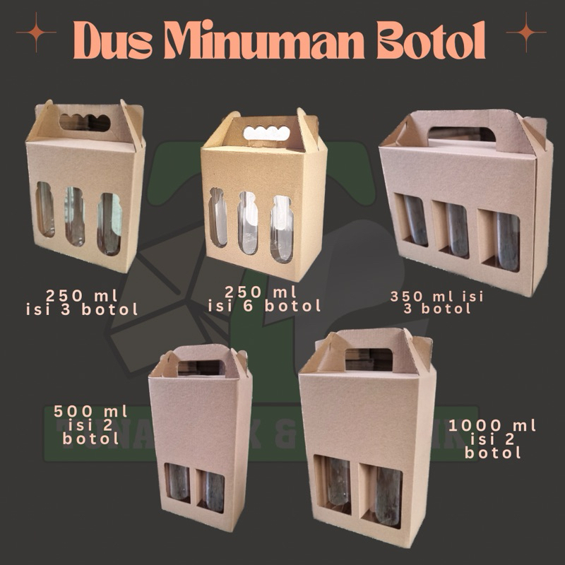 Jual Kardus Minuman Botol | Box Hampers Minuman Botol | Dus Hampers ...