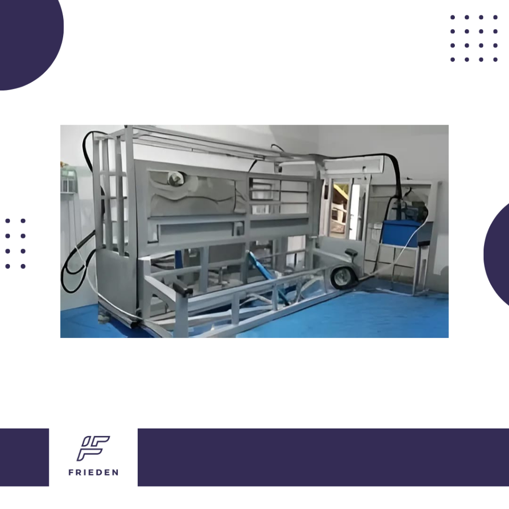 Jual Alat Perebah Sapi - Mesin Restraining Box Alat Sembelih Sapi ...