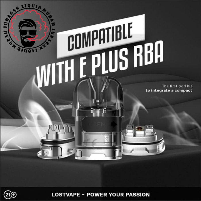 Jual Lost Vape E-Plus Rba Cartridge for Thelema elite Authentic by ...