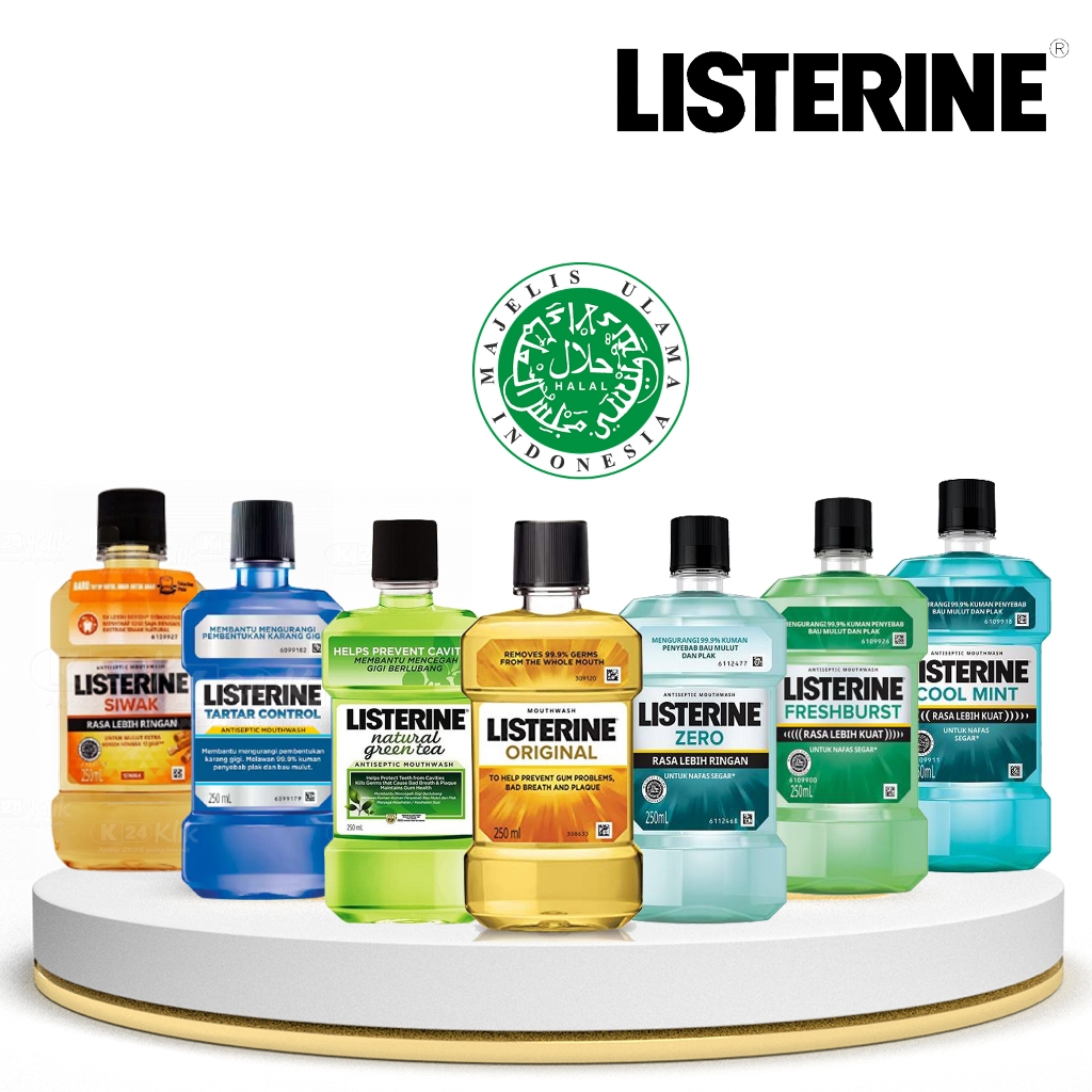 Jual LISTERINE Listerin obat kumur Antiseptic Mouthwash Obat Kumur ...