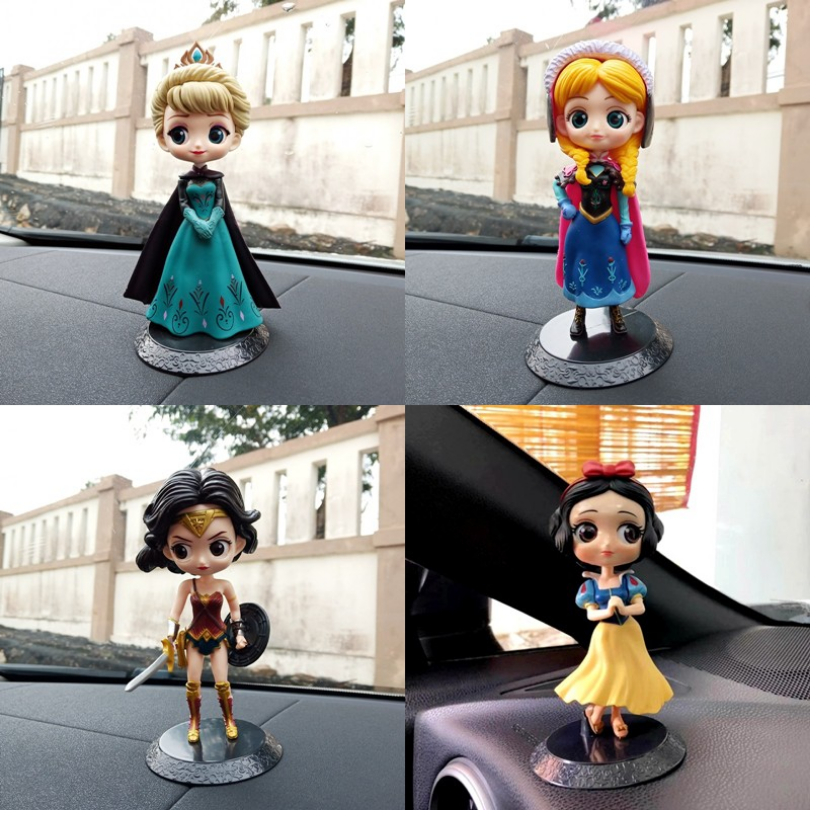 Jual Pajangan Dashboard Mobil Limited Figure FROZEN ELSA PRINCESS dan ...
