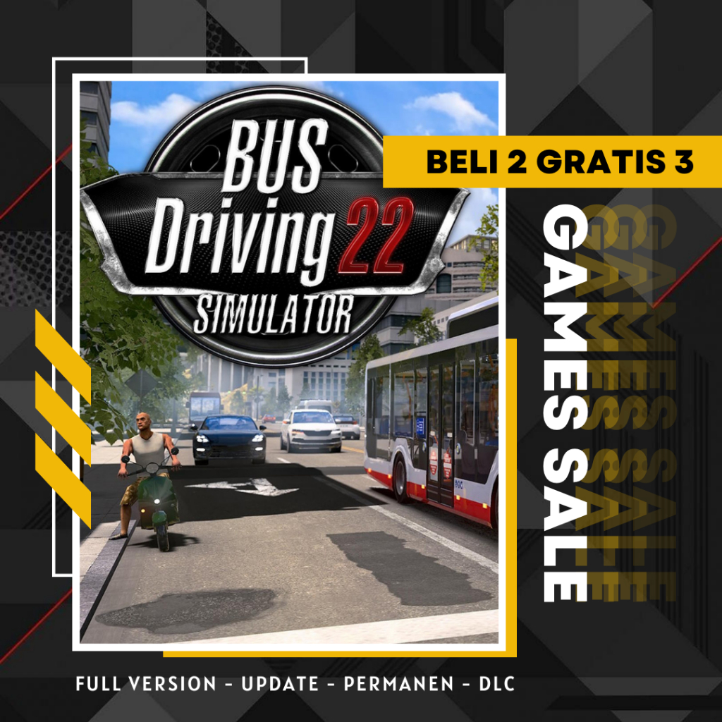 Jual BUS DRIVING SIM 22 - GAME PC - GAME LAPTOP - PC GAMES | Shopee ...