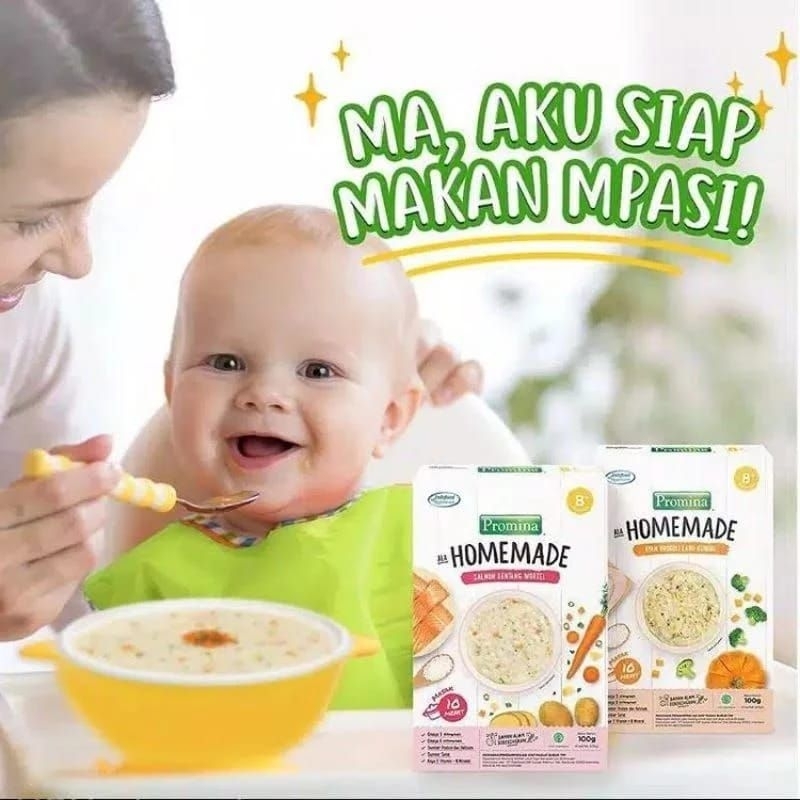 Jual PROMINA BUBUR HOMEMADE 8+ Mpasi bayi | Shopee Indonesia