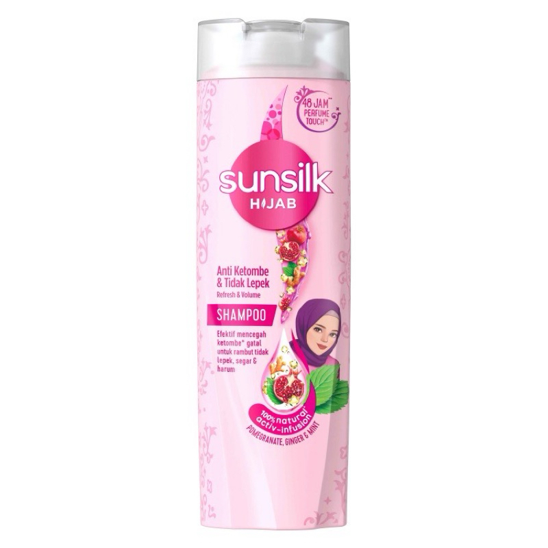 Jual Sunsilk botol shampoo hijab Refresh & volume 320ml | Shopee Indonesia