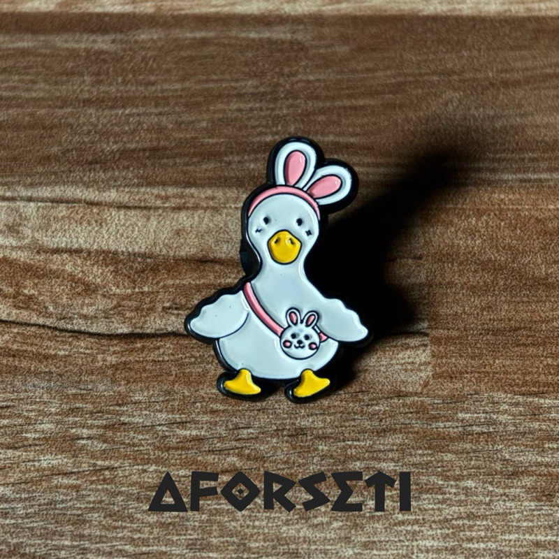 Jual PIN ENAMEL “DUCK HOLIDAY C" BROS PIN / BROOCH / PIN COUPLE / PIN ...