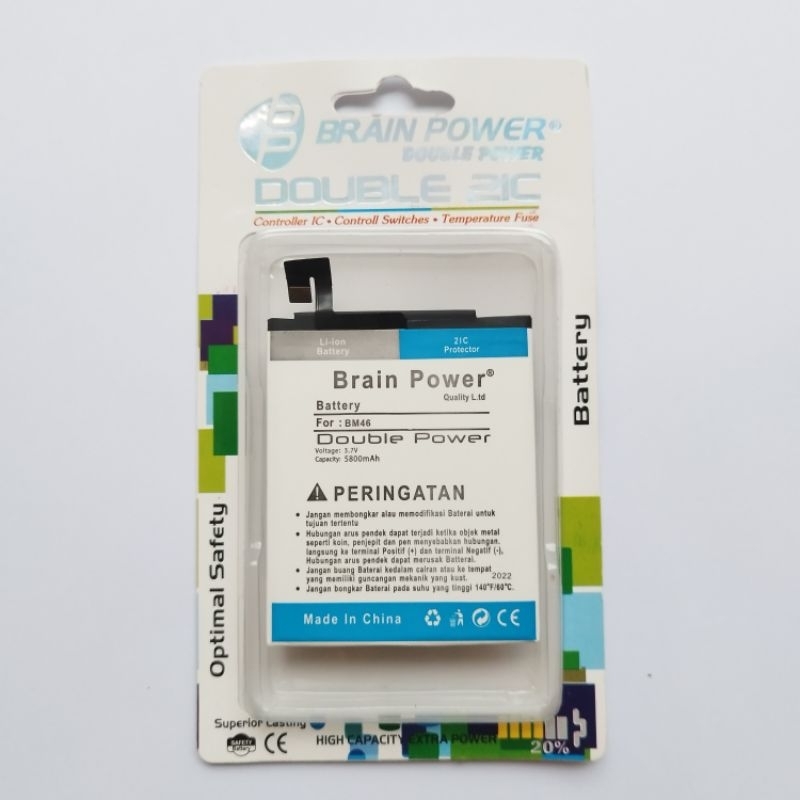 Double Power Mi Redmi Note Battery 📱 Jual BATERAI BATRE XIAOMI REDMI ...