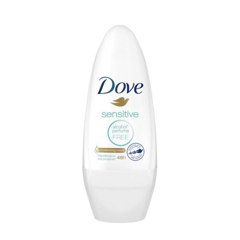 Jual Dove Deodorant Roll On Sensitive [40mL] | Shopee Indonesia
