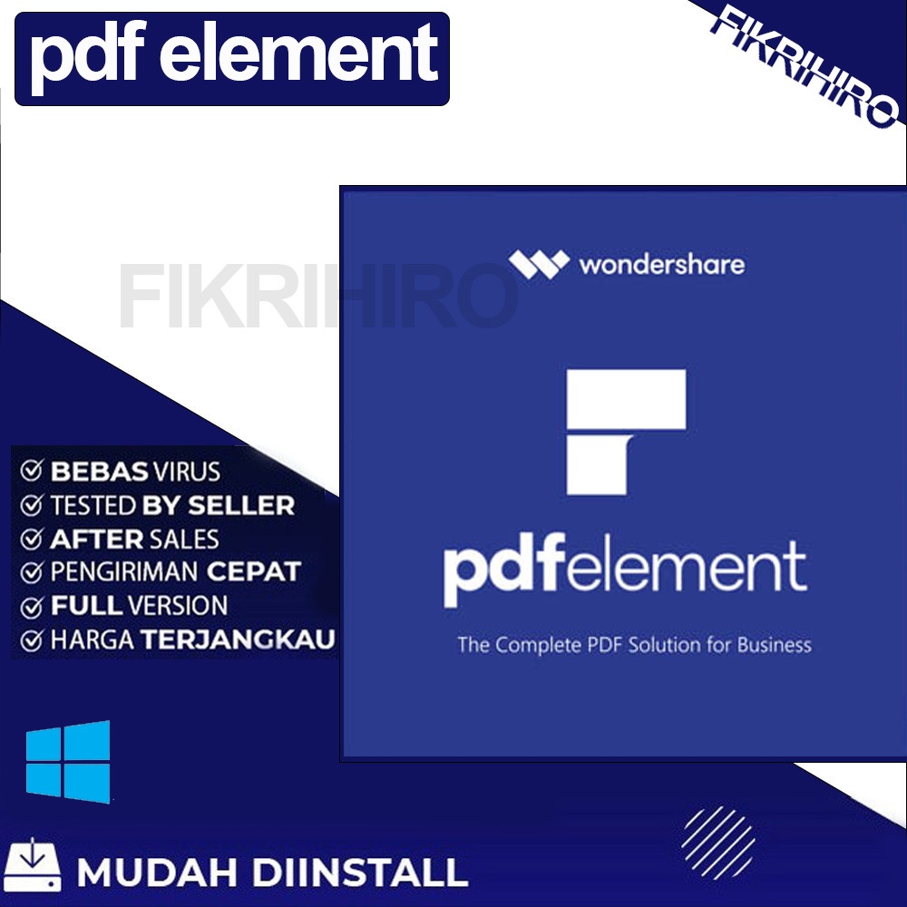Jual PDF ELEMENT PRO untuk edit convert OCR dan buat PDF | Shopee Indonesia