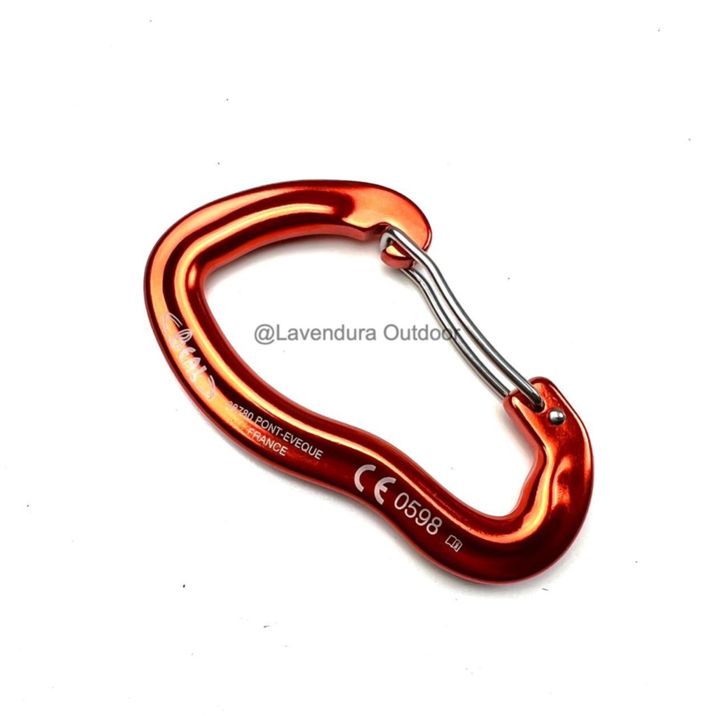 Jual Beal Wire Gate Ergo Carabiner Aluminum Snap Lock Carabiner ...