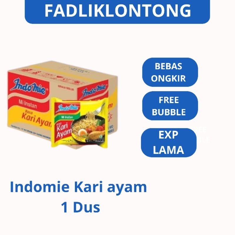 Jual Indomie Kari Ayam 1 Dus/Karton (Isi 40 Pcs) | Shopee Indonesia