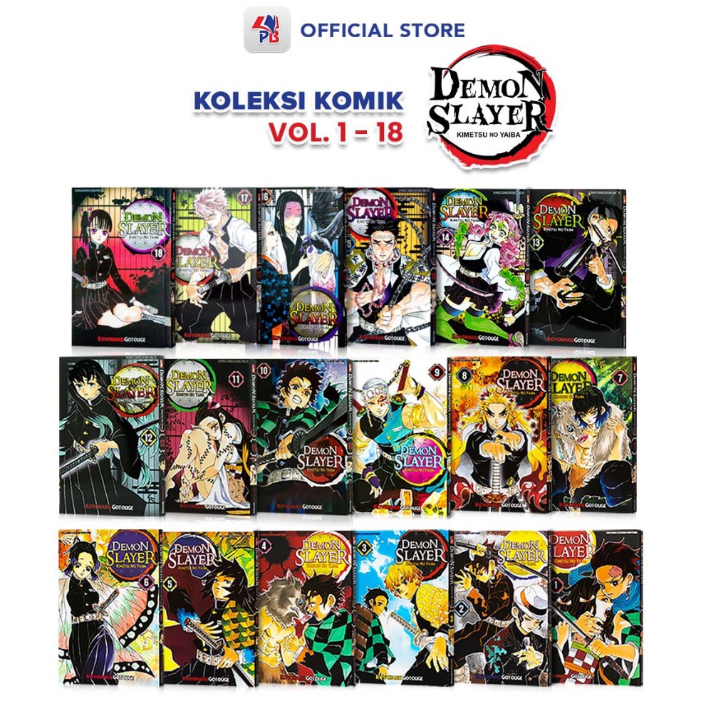 Jual KODE M46F Komik Anime Serial Demon Slayer Kimetsu No Yaiba Volume ...