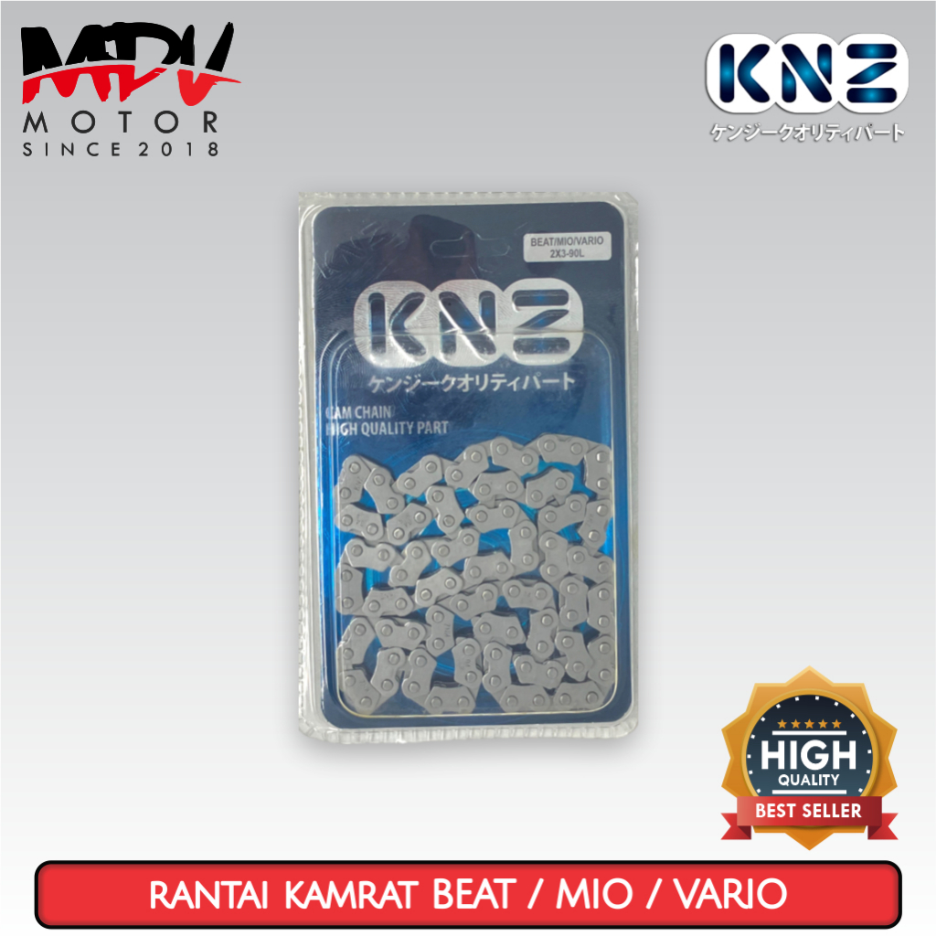 Jual RANTAI KETENG / RANTAI KAMRAT BEAT / MIO / VARIO 2X3 - 90L (KNZ ...