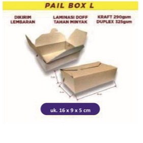 Jual HANDYPACK-Pail Pack Box L Ukuran 16 x 9 x 5 cm | Shopee Indonesia