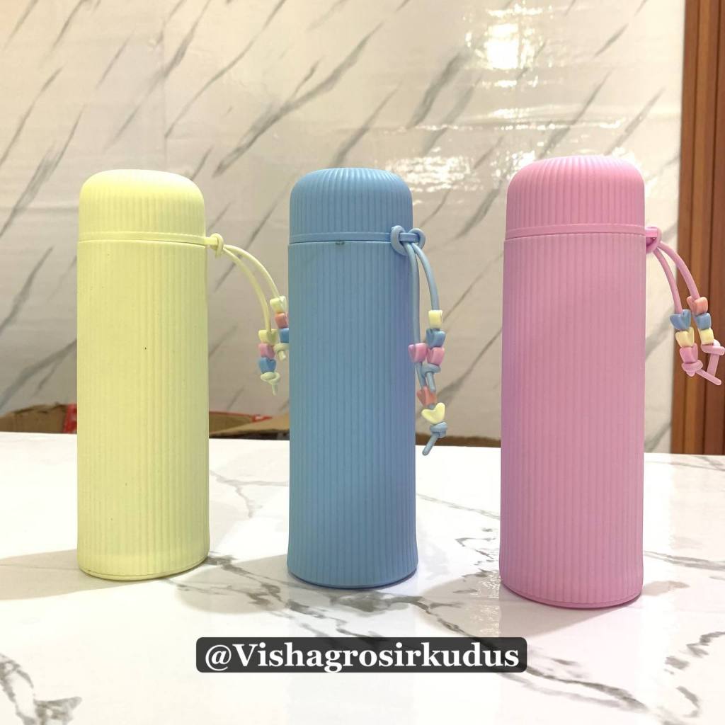 Jual Botol Minum Kaca Macaron 450 ml | Shopee Indonesia