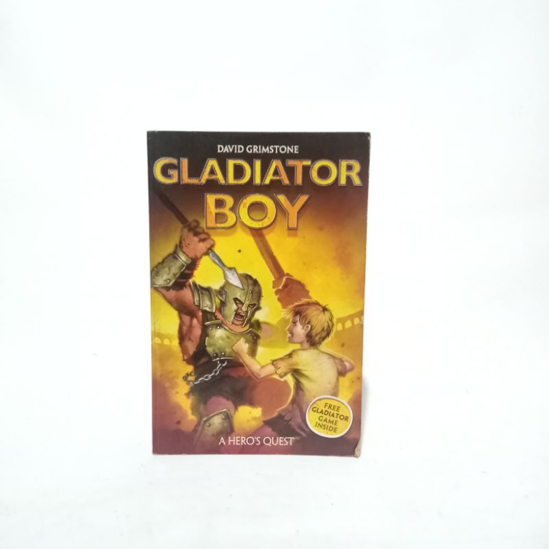 Jual Buku Gladiator Boy A Hero's Quest (Preloved Import) | Shopee Indonesia