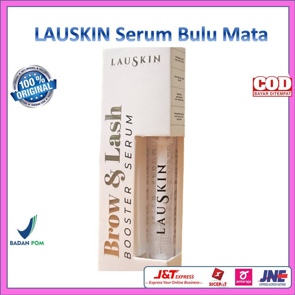 Jual Lauskin Serum Bulu Mata Original BPOM Brow & Lash Booster | Shopee ...