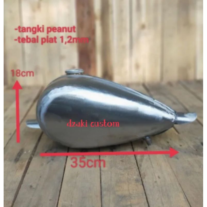Jual Tangki custom peanut, Tangki motor Chopper peanut, Tangki motor ...