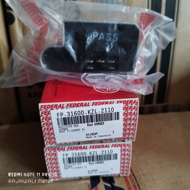 Jual FP-31600-KZL-2110 KIPROK BEAT FI / SCOOPY FI FEDERAL ORIGINAL ...