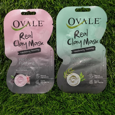 Jual OVALE REAL CLAY MASK 10g | Shopee Indonesia