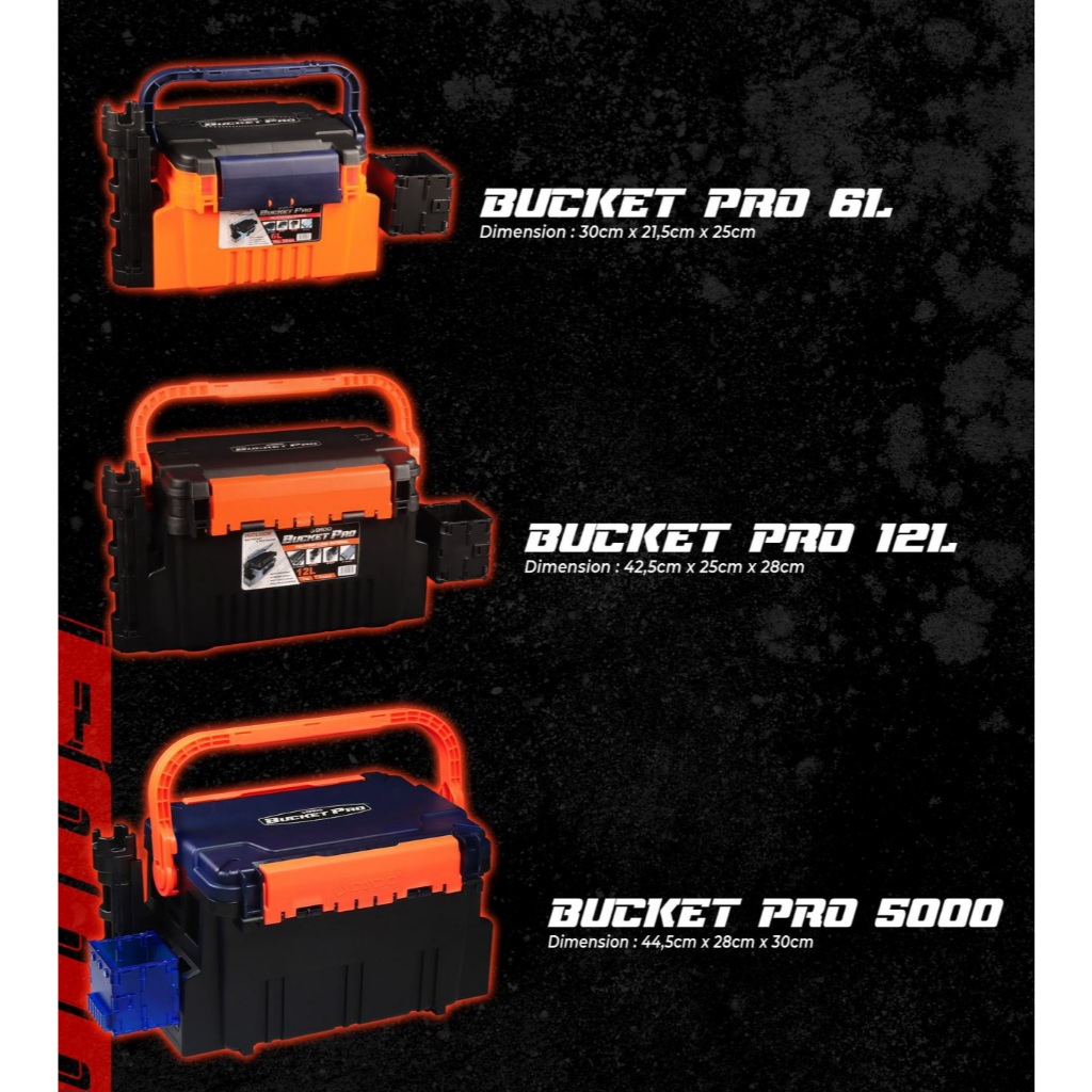 Jual box pancing daido bucket pro 6L / 12L / 5000 | Shopee Indonesia