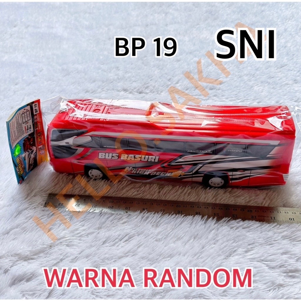 Jual (PRODUK BER-SNI) MAINAN BP 19 BUS BASURI UKURAN BESAR (HARGA BELUM ...
